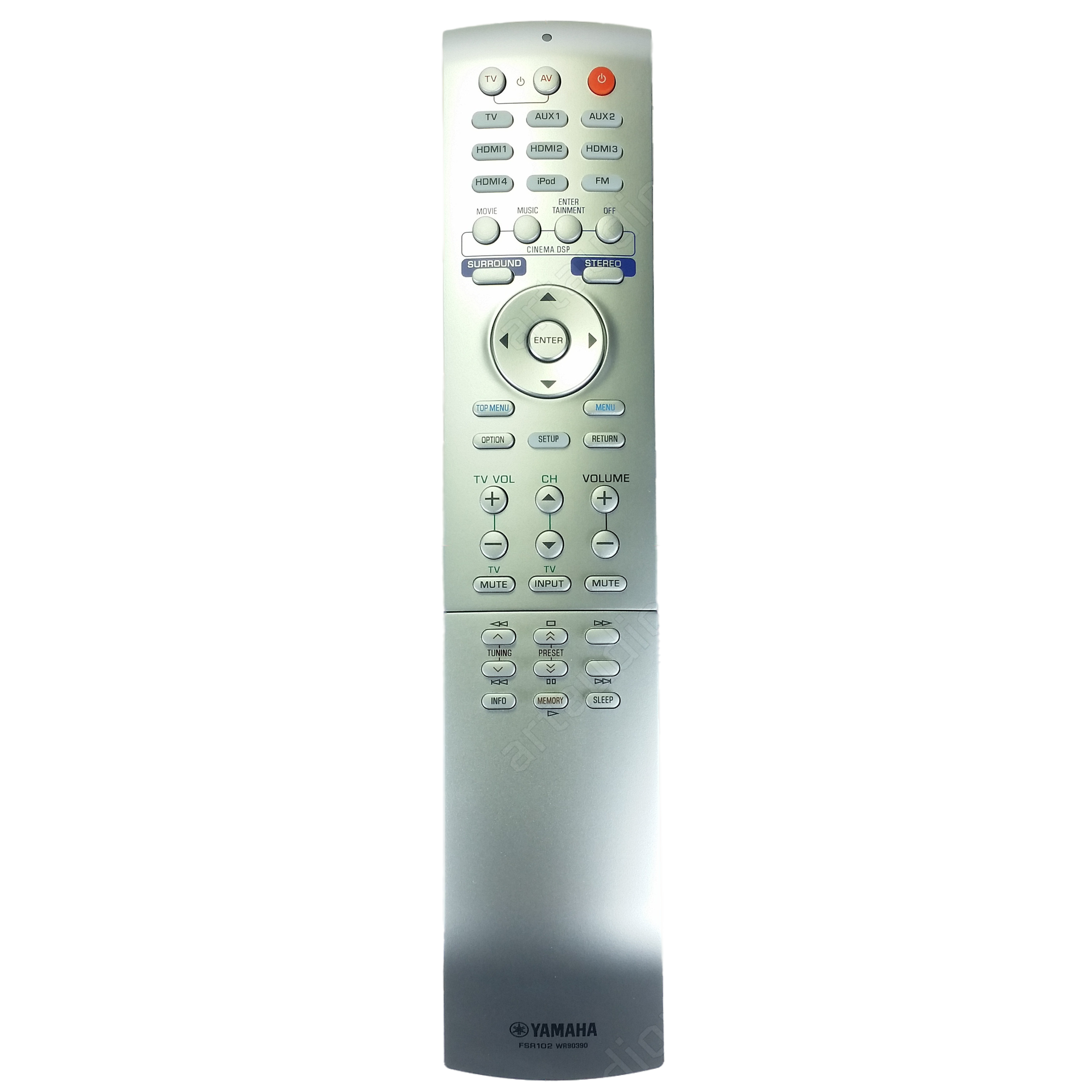 FSR102 Remote Control for Yamaha Digital Sound Projector YSP-5100 ...