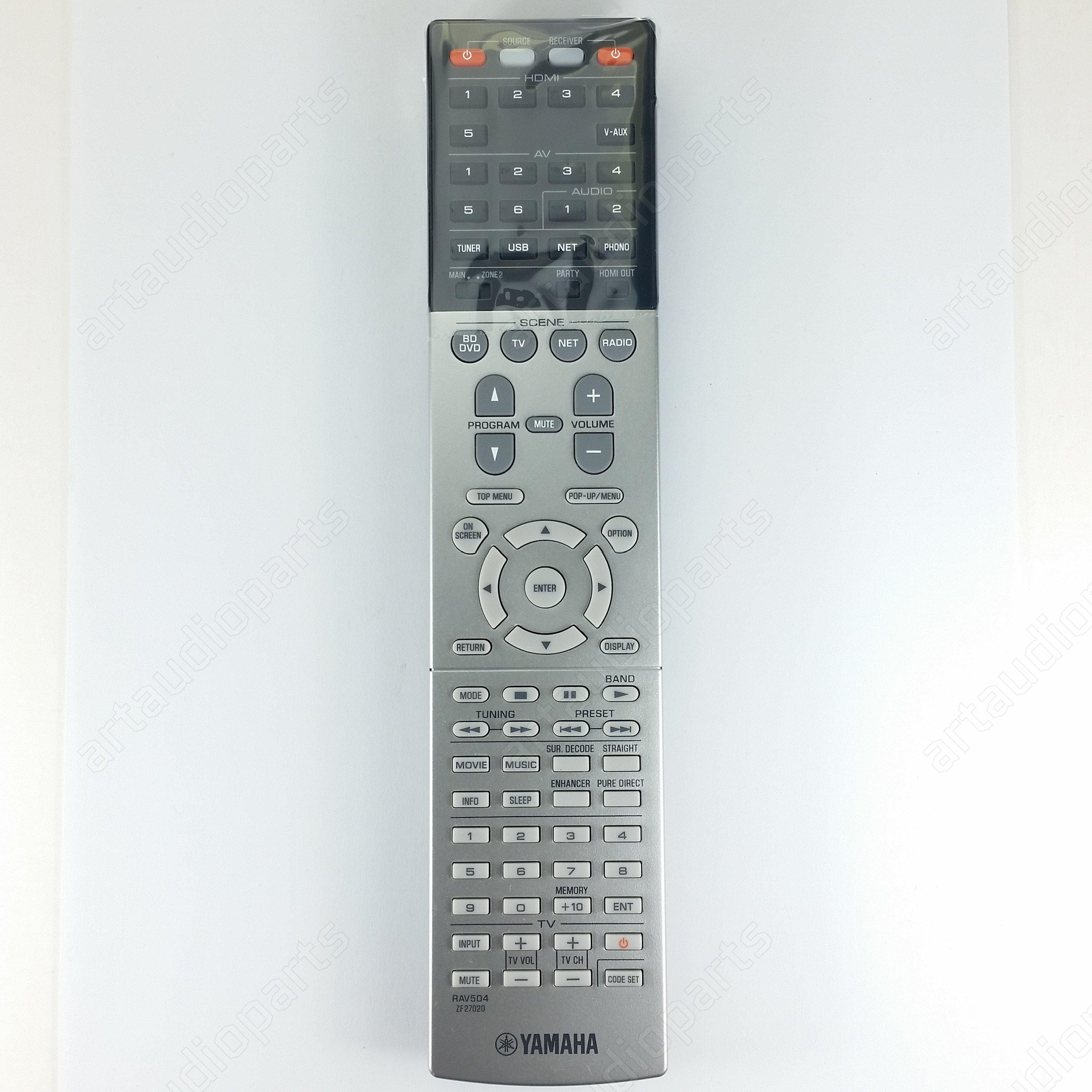 Remote Control RAV504 for Yamaha AV Receiver RX-V775 – ArtAudioParts