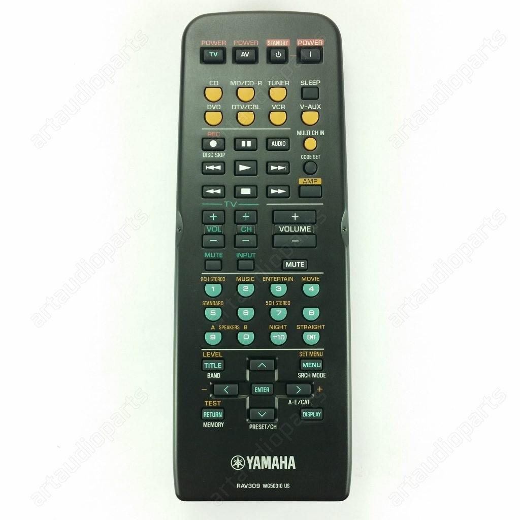 WG50310 Original remote control RAV309 for Yamaha RX-V359 HTR-5930 ...
